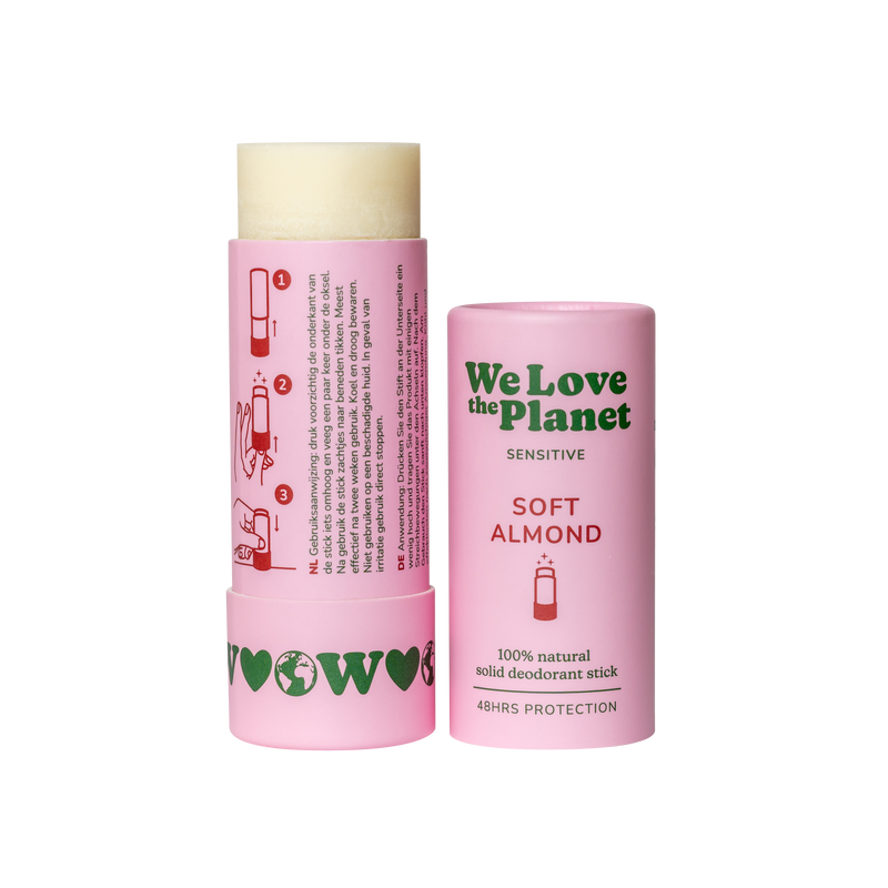 Soft Almond Deodorant Stick – We Love The Planet