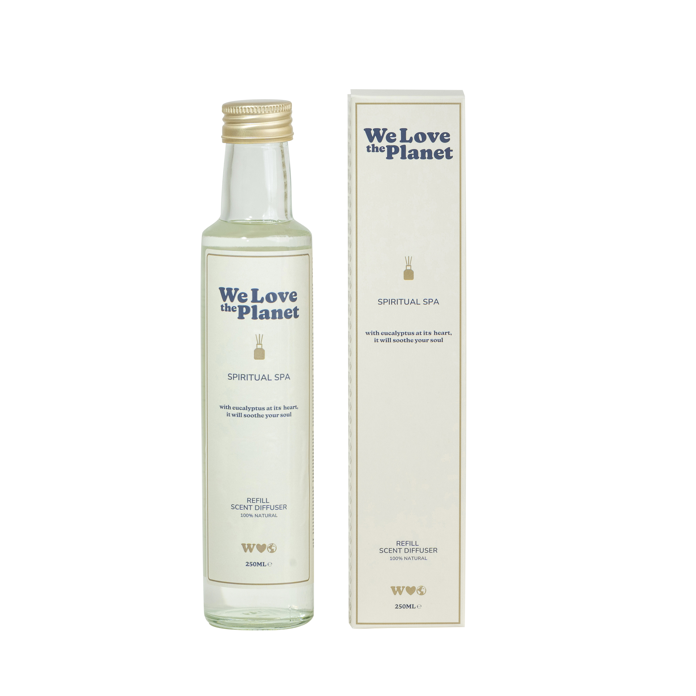 Natural Scent Diffuser Refill 250 ml Spiritual Spa – We Love The Planet